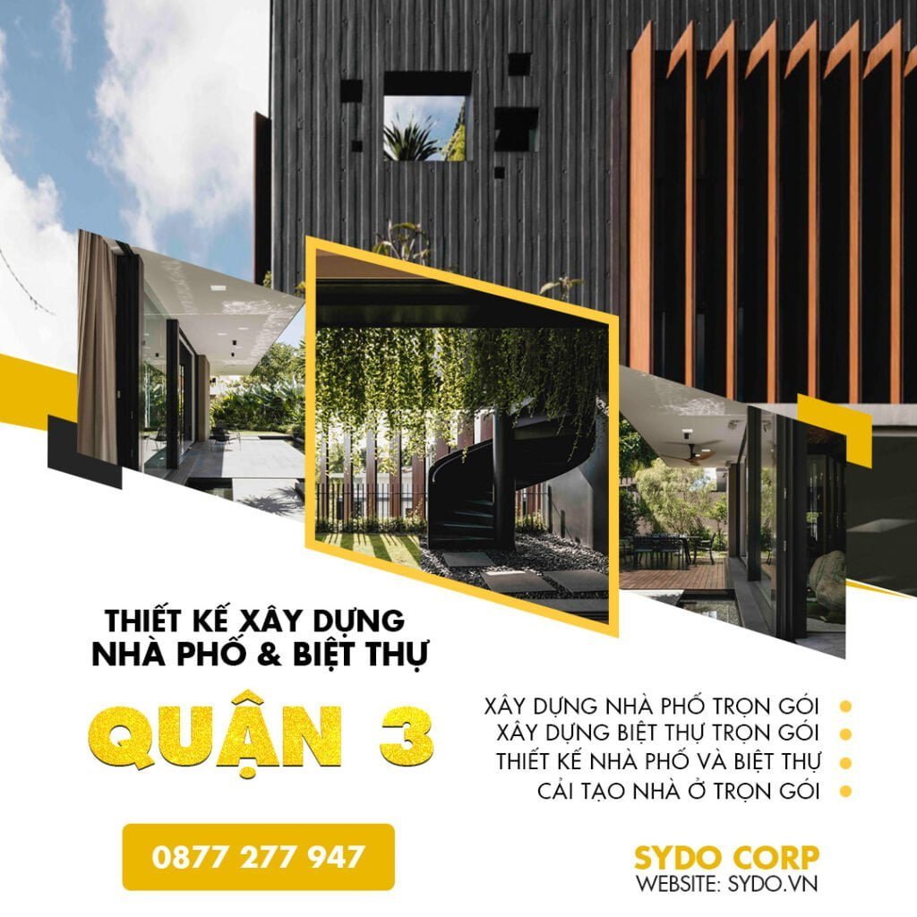 Thiết Kế Nội Thất Nhà Phố - Báo Giá Thiết Kế Nội Thất Nhà Phố - SYDO CORP